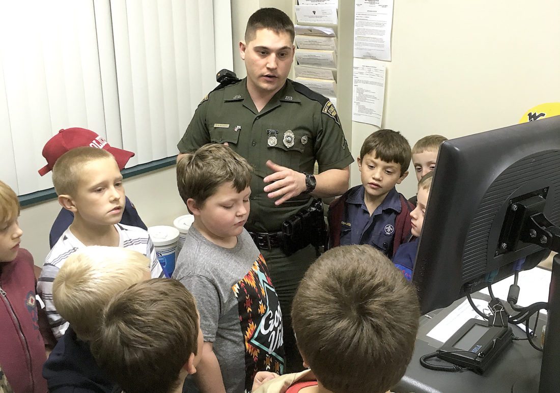 Cub Scouts Visit State Police | News, Sports, Jobs - The Intermountain